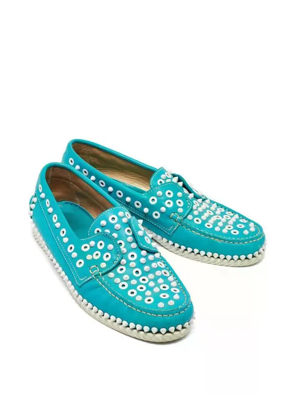 CHRISTIAN LOUBOUTIN Yacht Spiked Loafers
