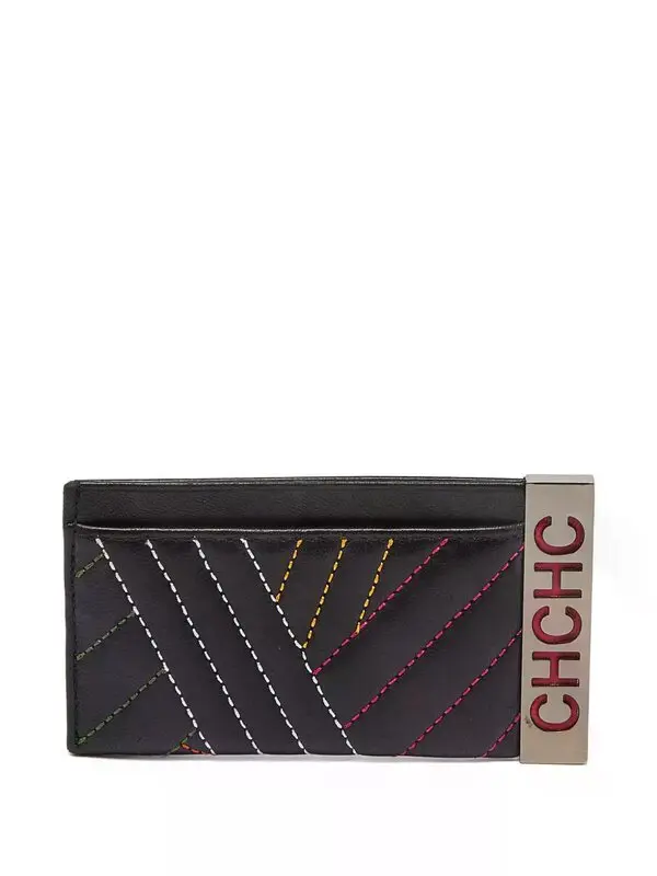 Carolina Herrera Quilted Card Holder