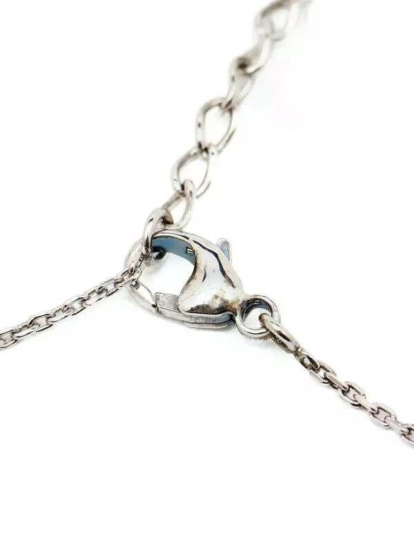 AIGNER Logo Charm Necklace
