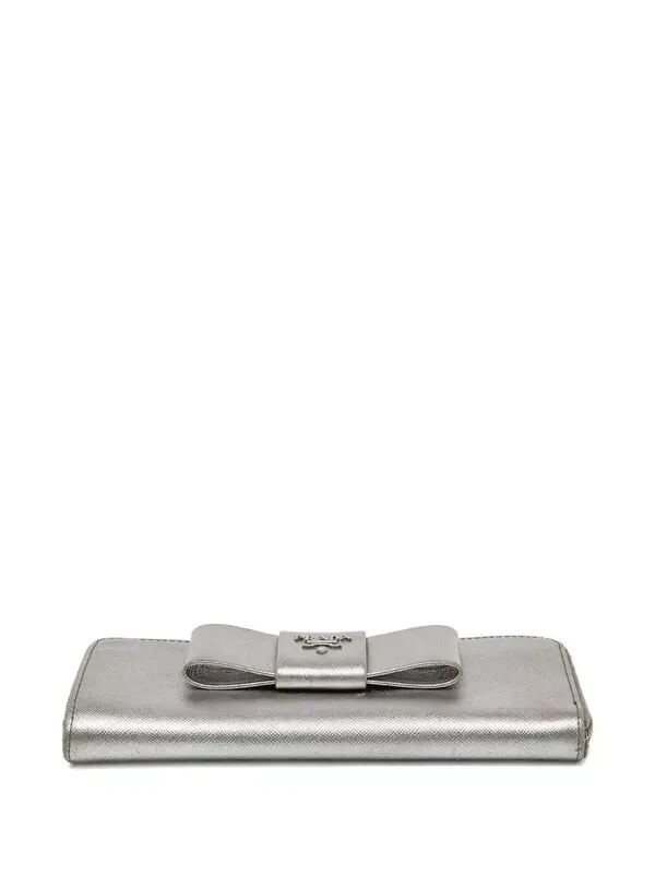 Prada Saffiano Bow Wallet