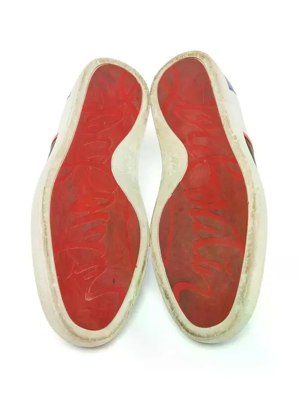 CHRISTIAN LOUBOUTIN Pik Boat Slip-on Sneakers