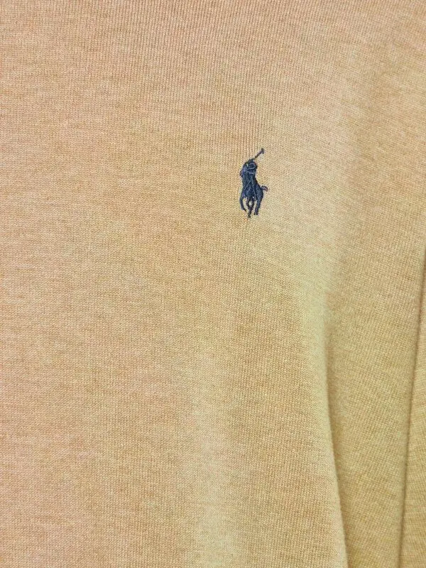 Polo Ralph Lauren Embroidered Logo Sweater - Neutrals