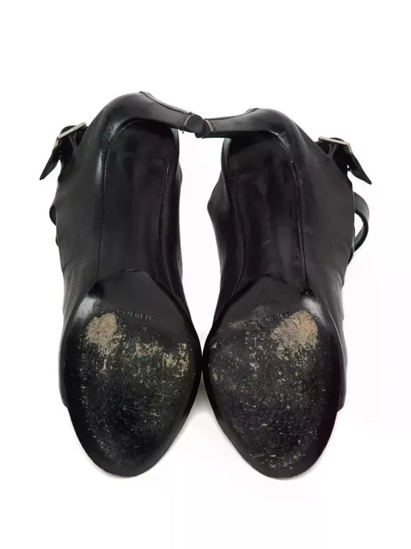 Balenciaga Leather Multi-strap Slingback Sandals