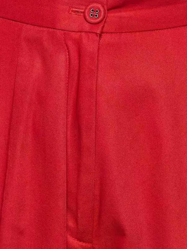 Bottega Veneta Pleated Cotton Trousers