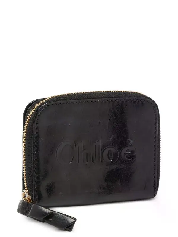 Chloé Logo-debossed Zip-around Wallet