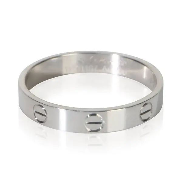 Cartier White Gold Love Ring - White_gold