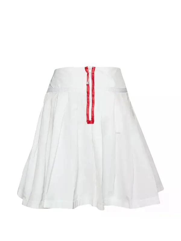 Dolce & Gabbana Pleated Mini Skirt - White