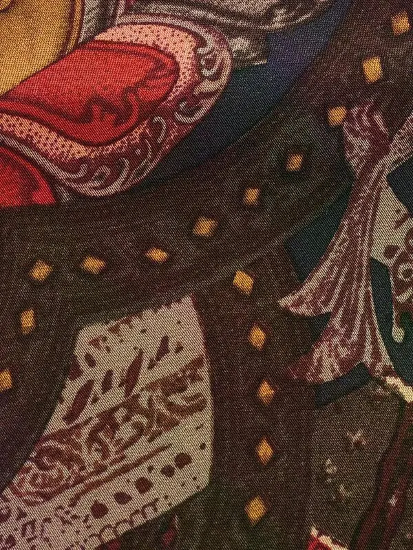 Gianfranco Ferre Silk Paisley Print Tie