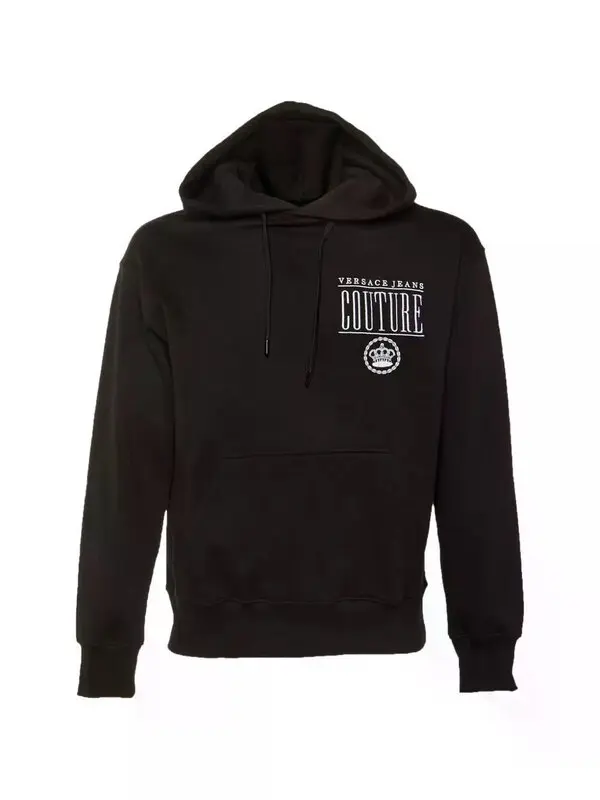Versace Couture Logo Embroidered Hoodie