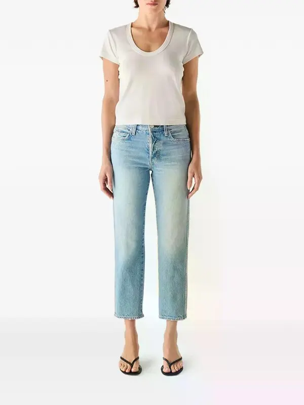 AMO 143 Faded-effect Denim Jeans
