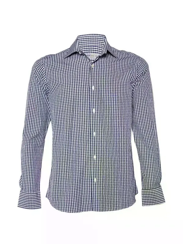 Etro Checked-pattern Cotton Shirt