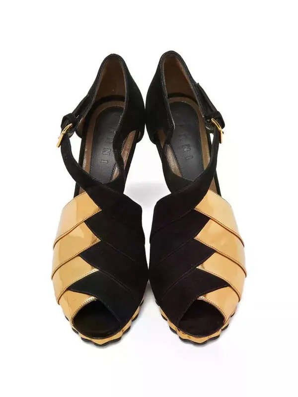 Marni Peep-toe Platform Sandals