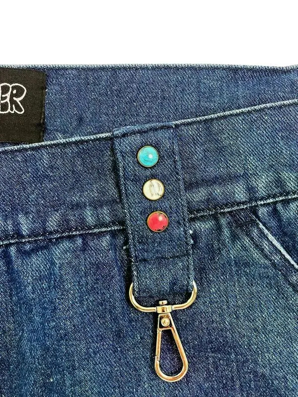 PAS DE MER Denim Cargo Shorts