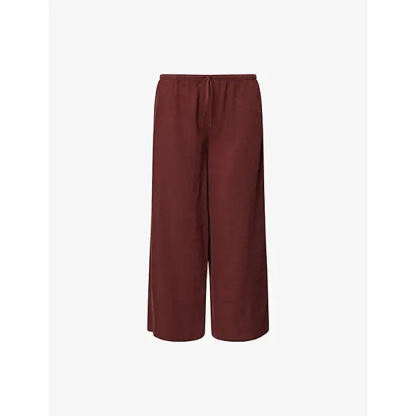 TALA Soft Drawstring Linen Trousers