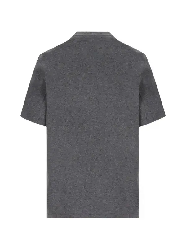 Brunello Cucinelli Embroidered-logo T-shirt