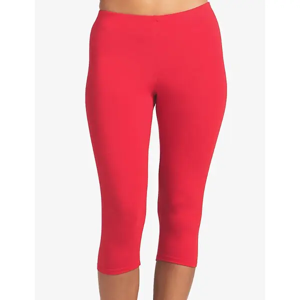 SKIMS Stretch-modal Cropped Trousers