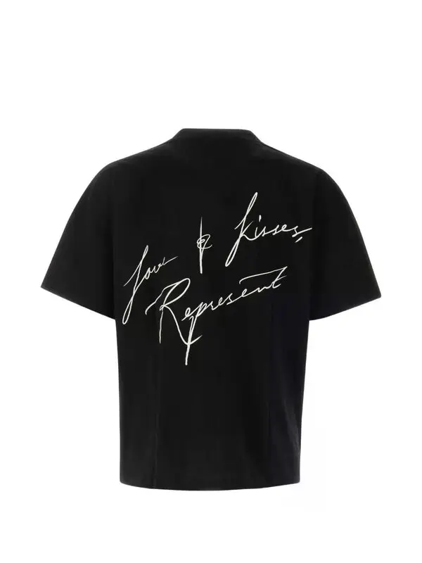 REPRESENT Slogan-print T-shirt