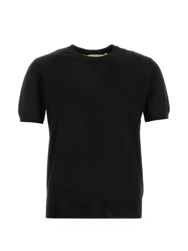 Valentino Garavani Short-sleeve Sweater - Black