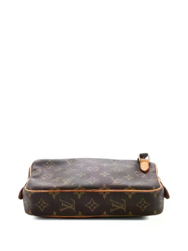 LOUIS VUITTON Monogram Canvas Pochette Marly Bandouliere Bag - Brown
