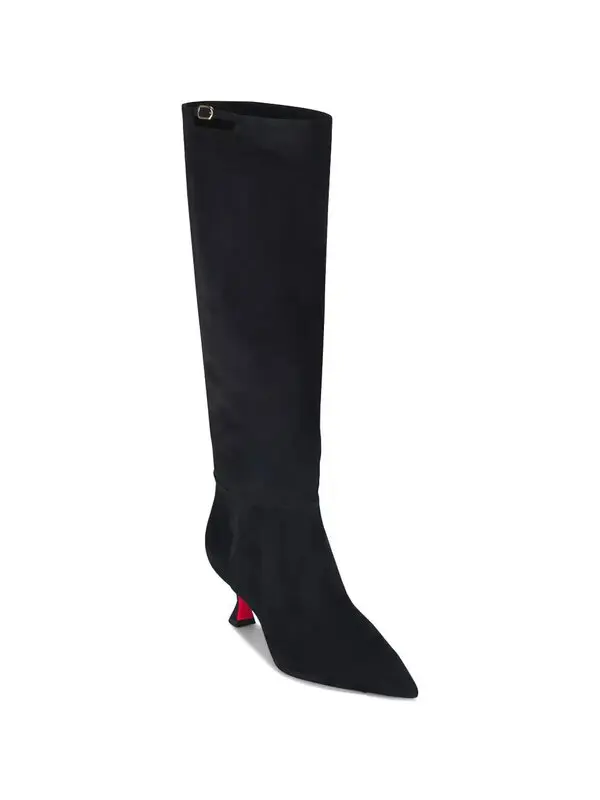 Santoni Pointed-toe Buckled Boots