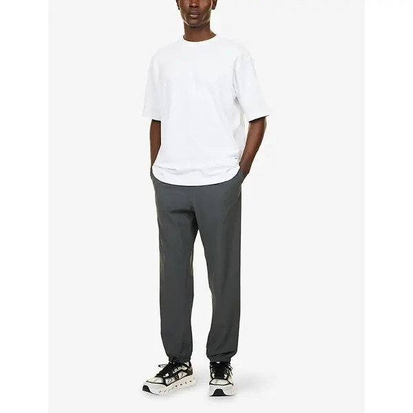 On Focus Tapered-leg Stretch-woven Track Pants - Shadow