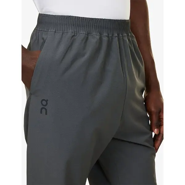 On Focus Tapered-leg Stretch-woven Track Pants - Shadow
