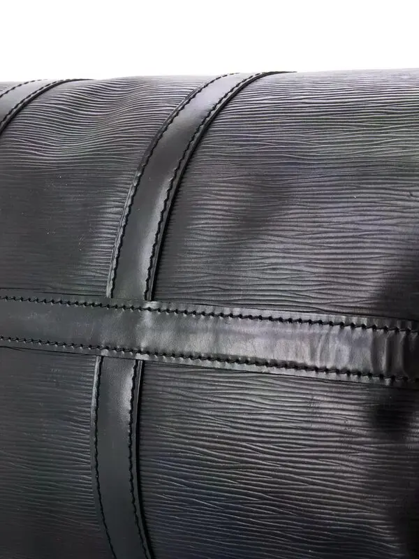 LOUIS VUITTON Keepall Epi Leather 50 Travel Bag