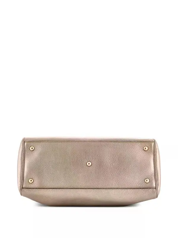 Gucci Bamboo Shopper Leather Medium Tote Bag