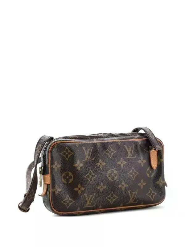 LOUIS VUITTON Monogram Canvas Pochette Marly Bandouliere Bag