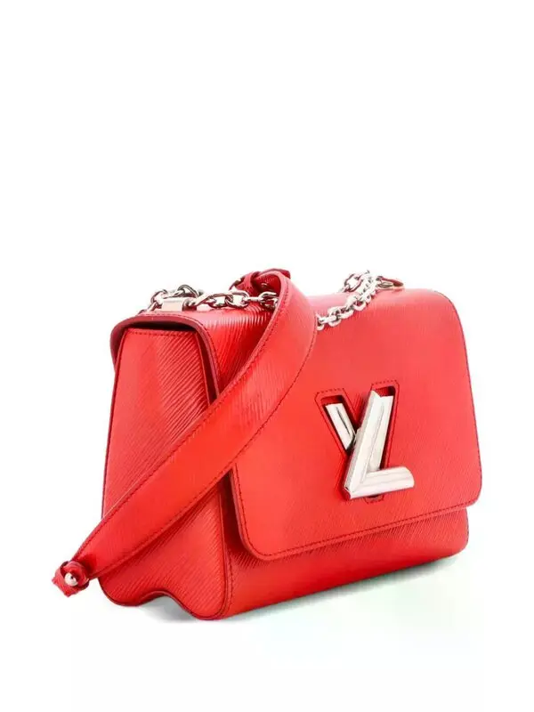 LOUIS VUITTON Epi Leather Twist Mm Handbag - Red