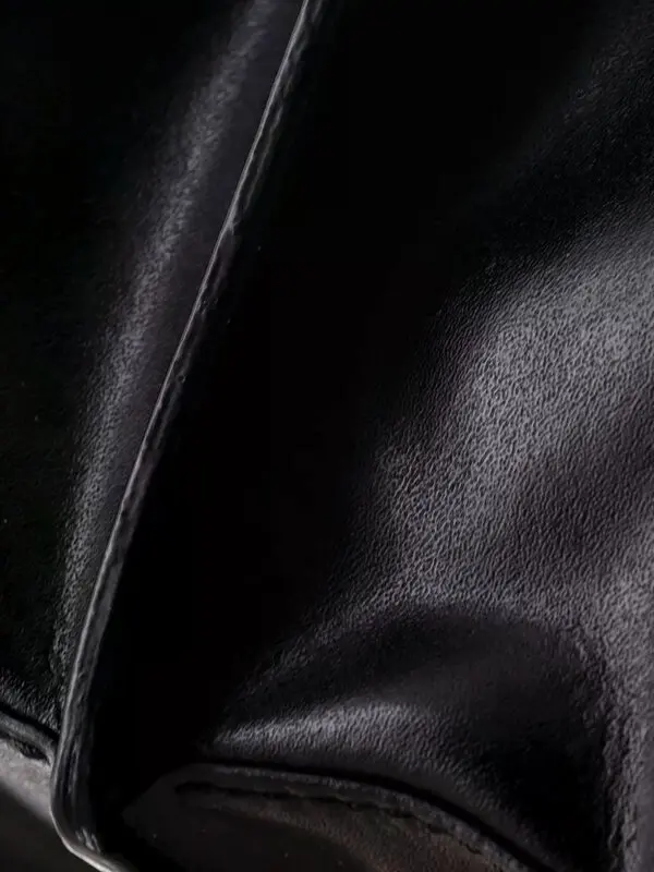 Fendi Kan I Zucca Embossed Leather Small Shoulder Bag