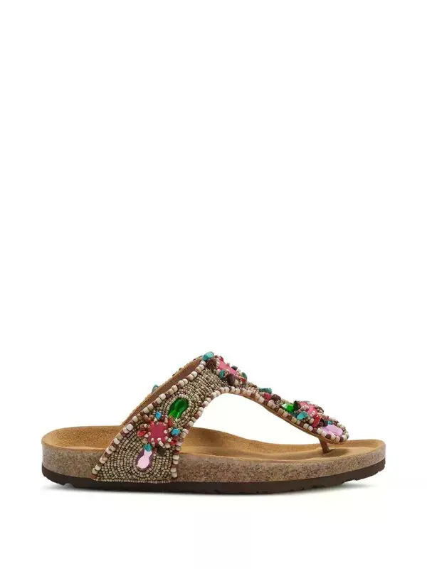 Malìparmi Bead-embellished Sandals