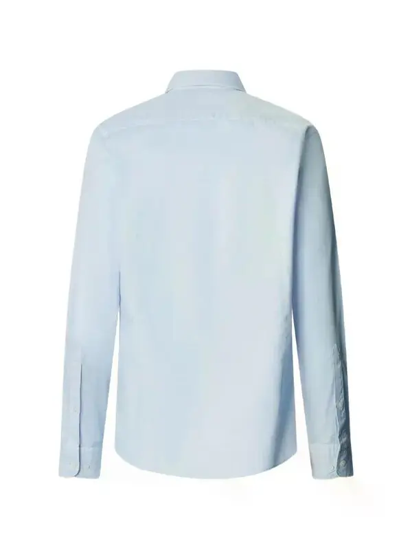 HACKETT LONDON Brompton Button-down Collar Garment-dyed Shirt