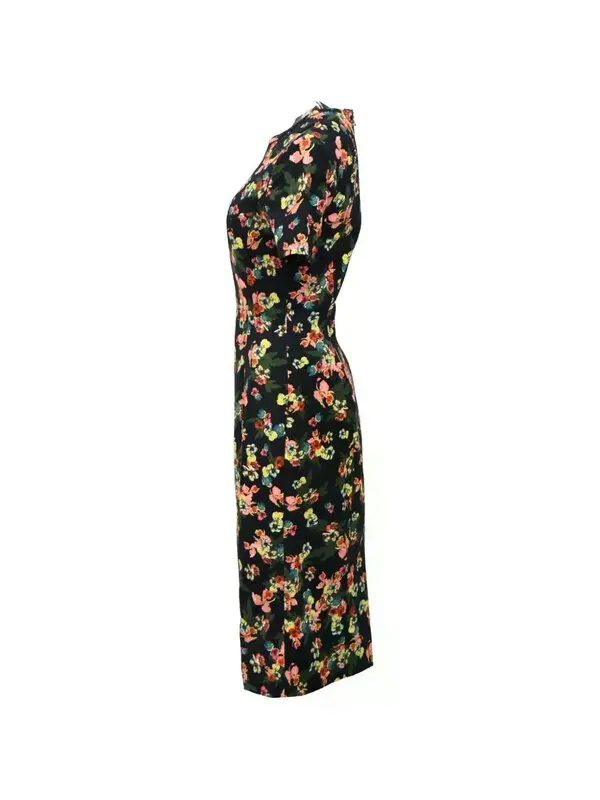 Erdem Floral Print Dress