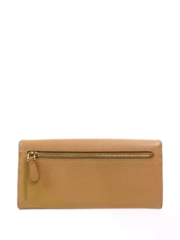 Prada Saffiano-leather Long Wallet