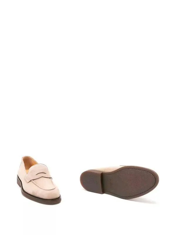 Brunello Cucinelli Suede Loafers