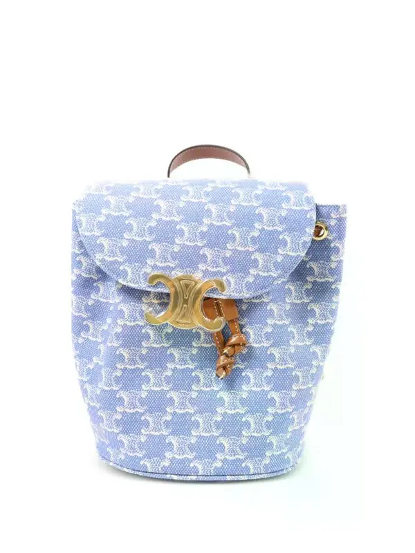 Celine Triomphe Canvas Backpack