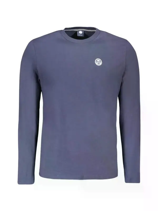NORTH SAILS Long-sleeve Logo-patch T-shirt