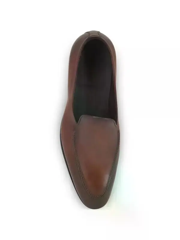 G. BROWN SHOES G. Pesaro Almond-toe Loafers