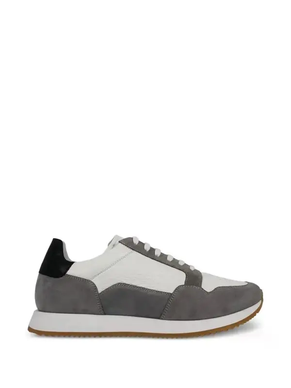 G. BROWN SHOES Panelled Leather Sneakers