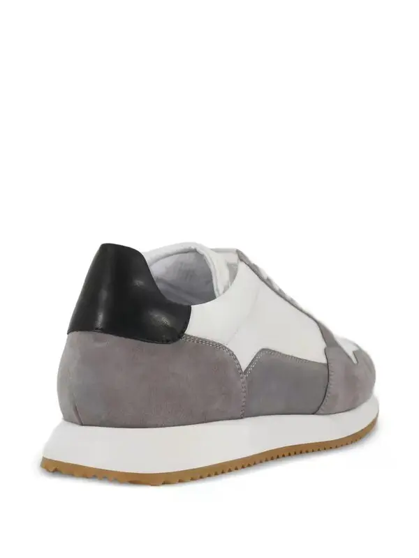 G. BROWN SHOES Panelled Leather Sneakers