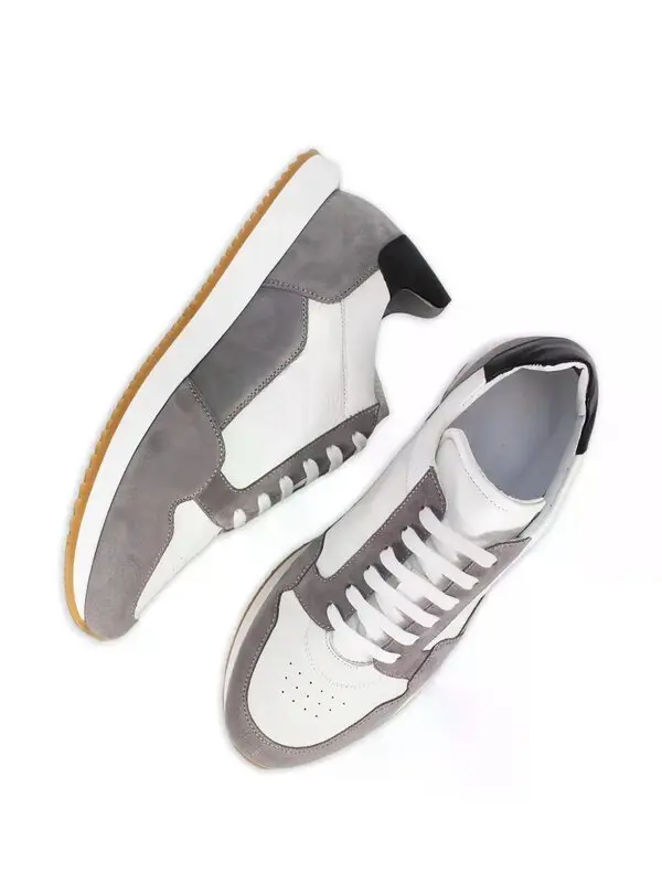 G. BROWN SHOES Panelled Leather Sneakers