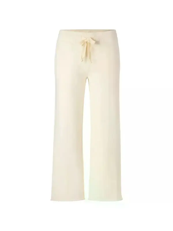 JUVIA Merle Fleece Track Pants - Neutrals