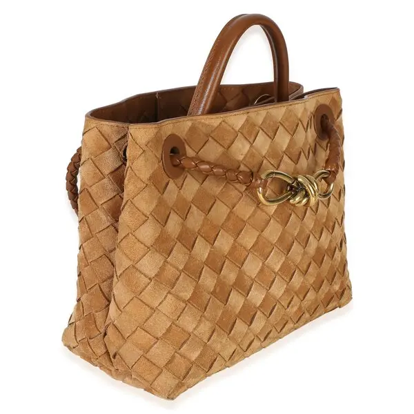 Bottega Veneta Suede Andiamo Bag