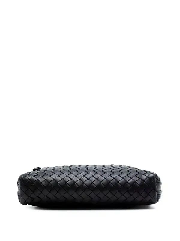 Bottega Veneta Nappa Intrecciato Nodini Crossbody Bag - Black