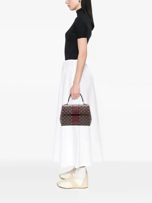 LOUIS VUITTON Damier Ebene Bond Street Satchel