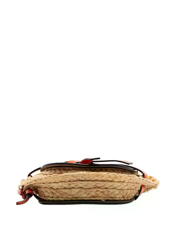 Loewe Mini Raffia Gate Crossbody Bag