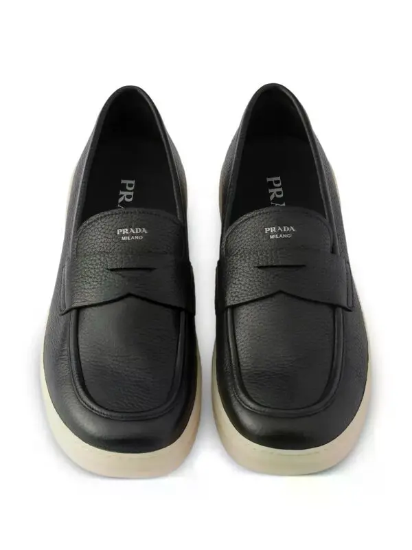 Prada Leather Loafers