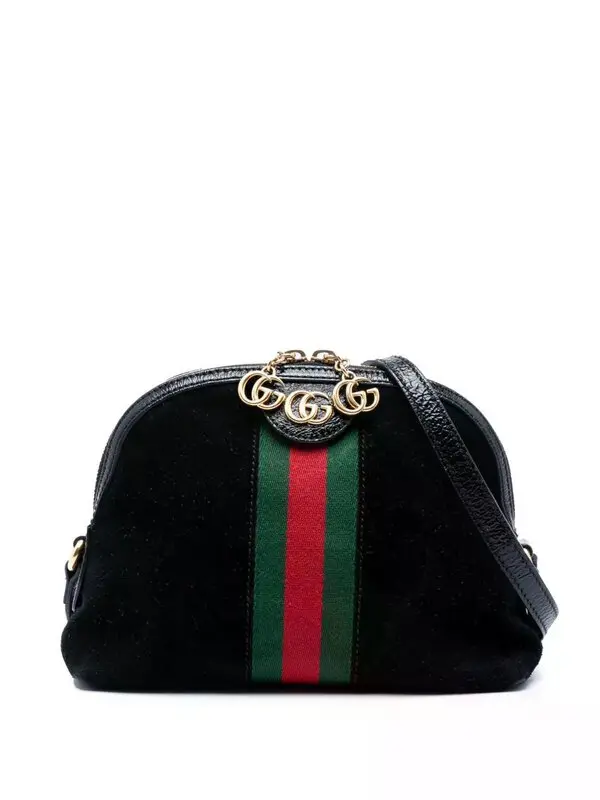 Gucci Ophidia Dome Crossbody Bag - Black