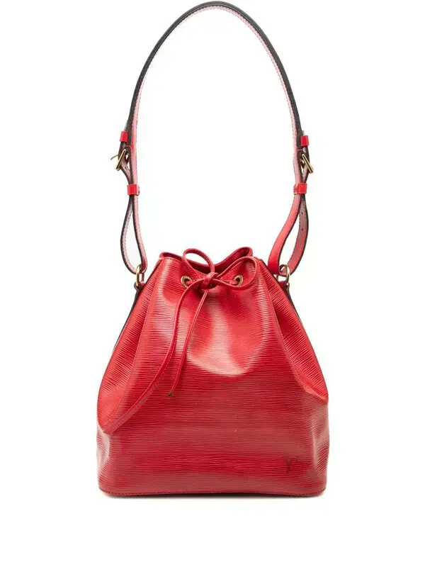 LOUIS VUITTON Epi Petit Noe Bucket Bag